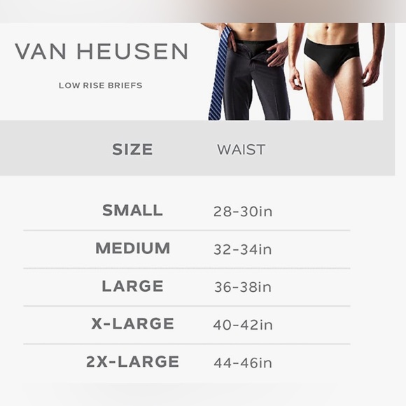 Van Heusen | Underwear & Socks | Van Heusen Mens Underwear Low Rise Briefs 5 Pack Med3234 ...